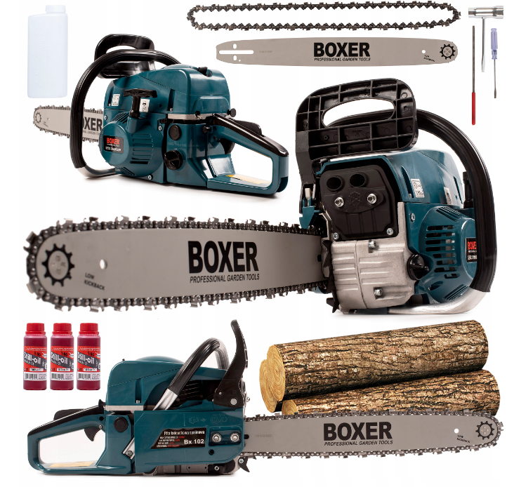 PETROL CHAINSAW BOXER BX-102 5.9 HP